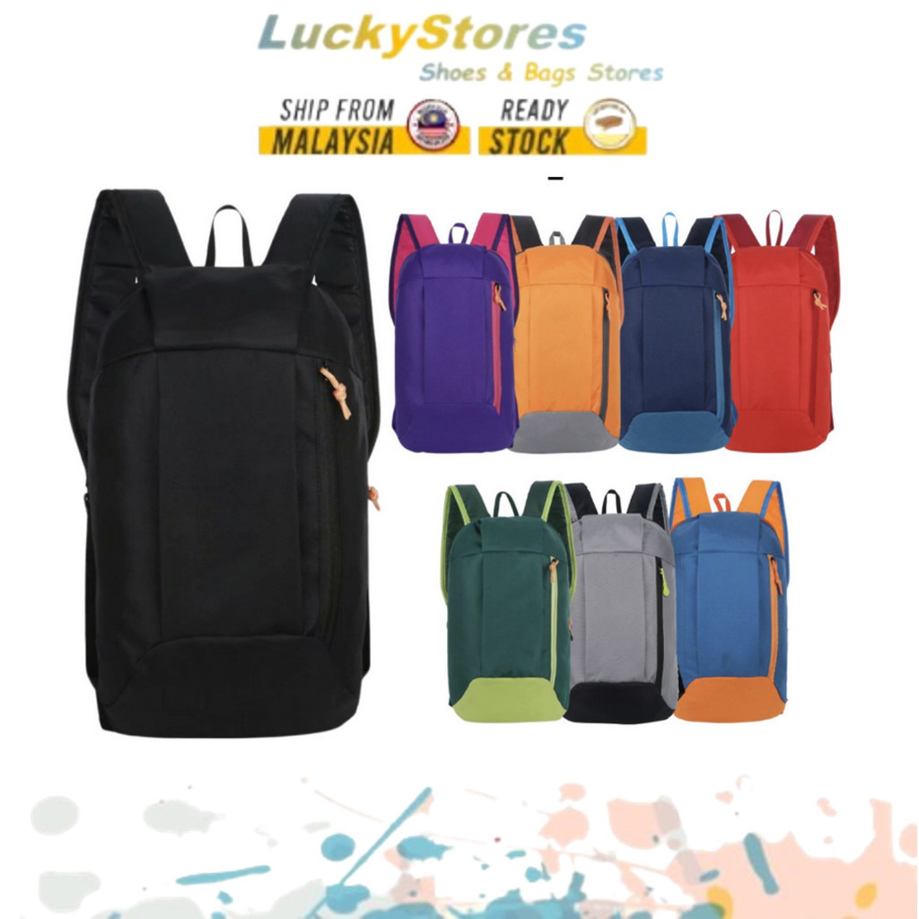 Lucky Stores BACKPACK /10L Ready Stock Casual All in One Bag Backpack ...