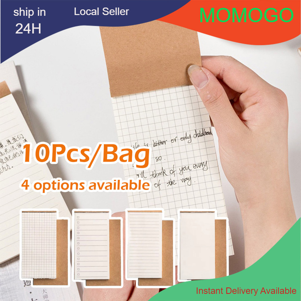 50 Pages Pocket Notebook To Do List Memo Pad Kraft Paper Small Notepad ...