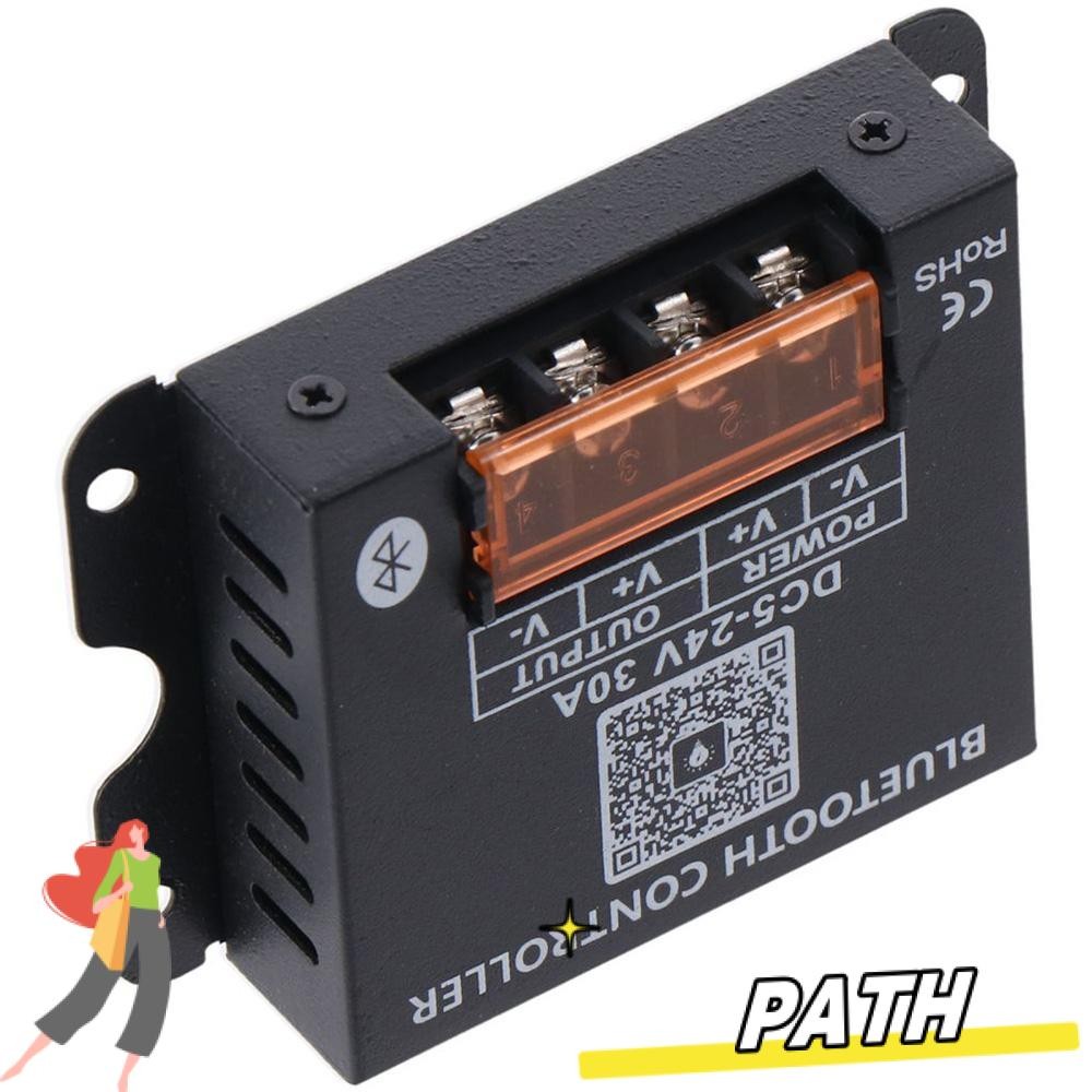 PA-HOME DC Bluetooth LED Light Strip Dimmer, DC5-24V Copper 30A PWM ...