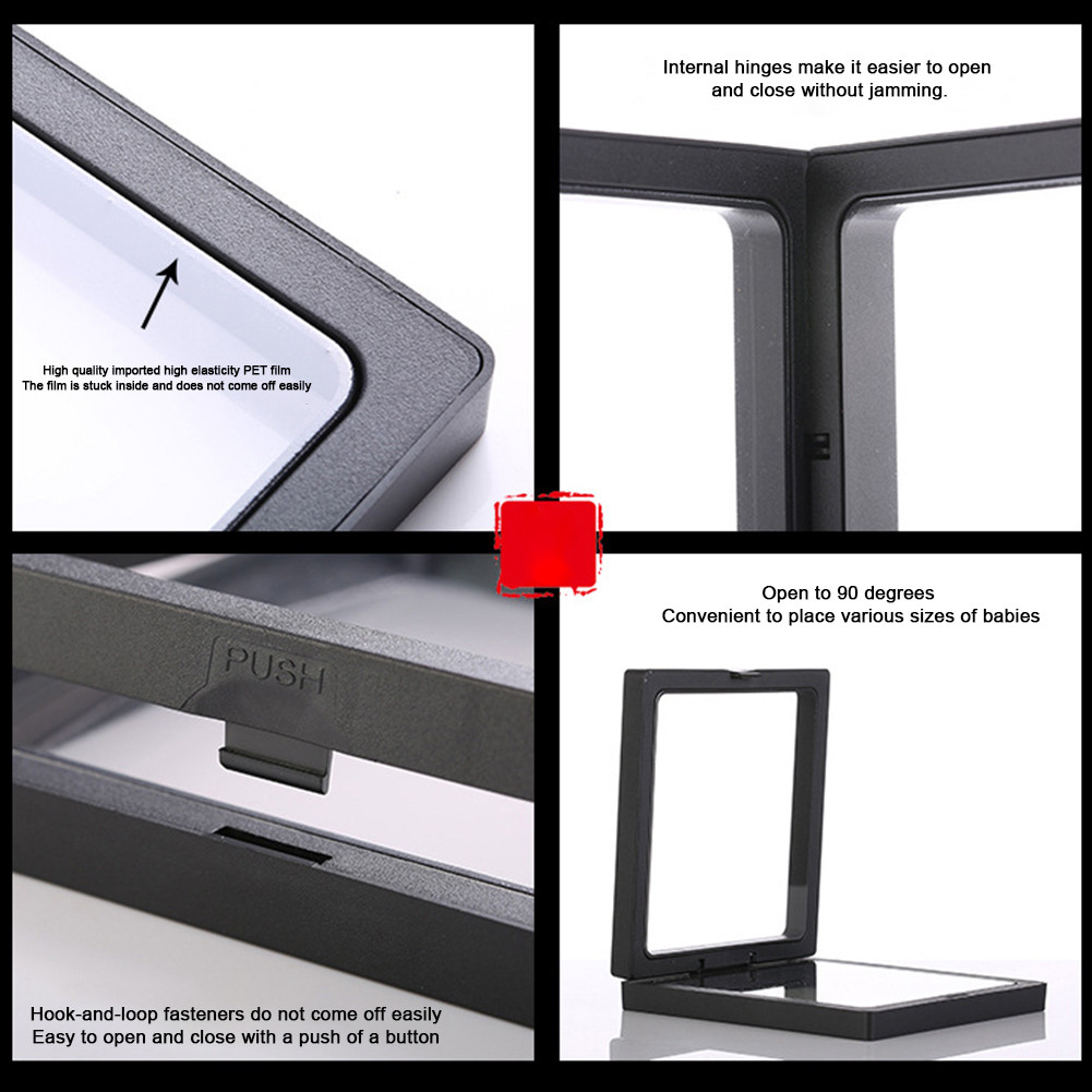 Creative Floating Display Case Acrylic Floating Jewelry Box for ...