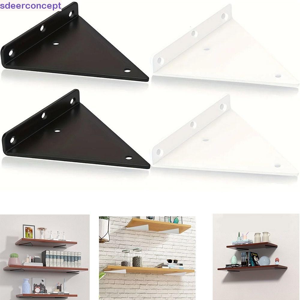 SDEERCONCEPT Invisible Triangle Bracket, Wall Mount Floating Triangle ...