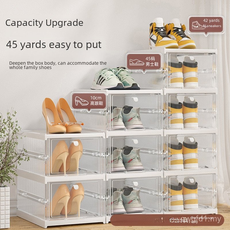 Kotak Penyimpanan kasut jenis satu helai pemasangan Percuma Haixing No ...