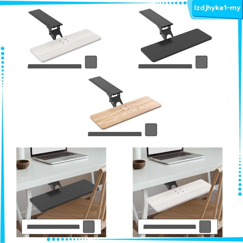 [LzdjhykecbMY] Under Desk Keyboard Tray Heavy Duty Sliding Ergonomic ...