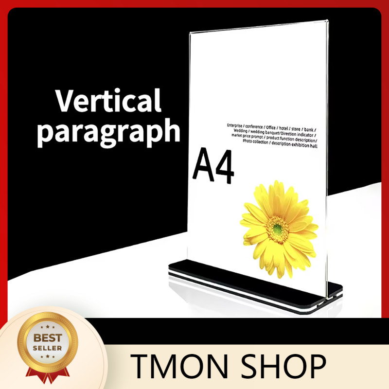 A4 Pull-out Acrylic Display Stand For Store And Supermarket Price ...