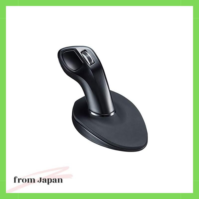 Sanwa Supply Bluetooth 5.0 Ergonomic Mouse Stick Shape 100 DPI Black ...