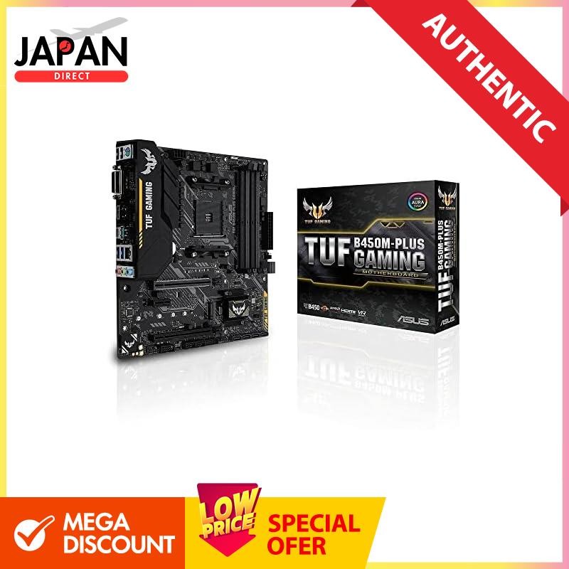 ASUS AMD B450 AM4 motherboard TUF B450M-PLUS GAMING [MicroATX ...