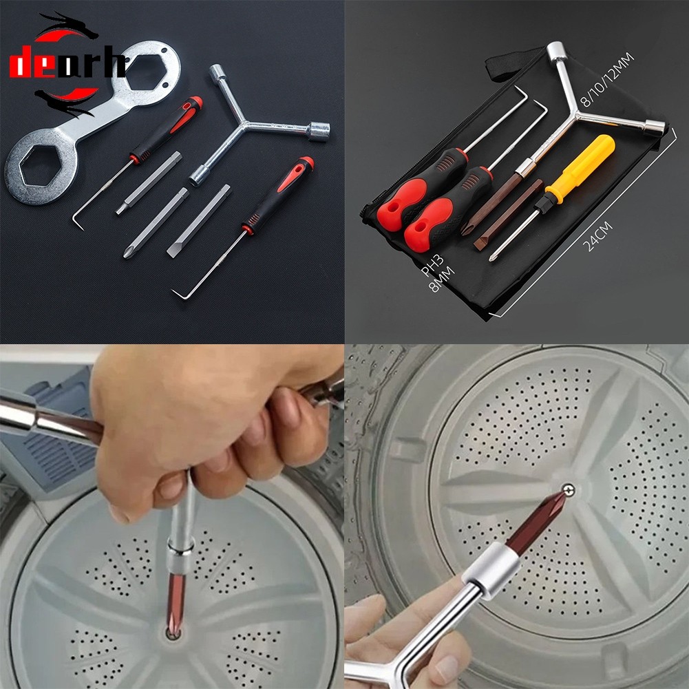 [DRHT] Washing Machine Impeller Disassembly Tool Cleaning Inner Drum ...