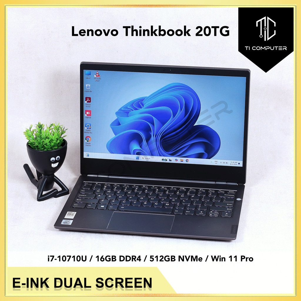 Lenovo Thinkbook Plus 20TG Intel i7-10710U 16GB RAM 512GB SSD Dual ...