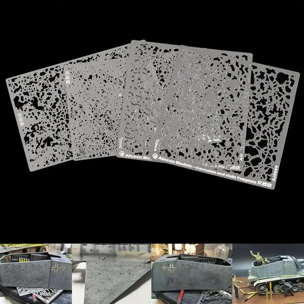 Alexen Model Corrosion and Stain Template Leakage Spray Plate for ...