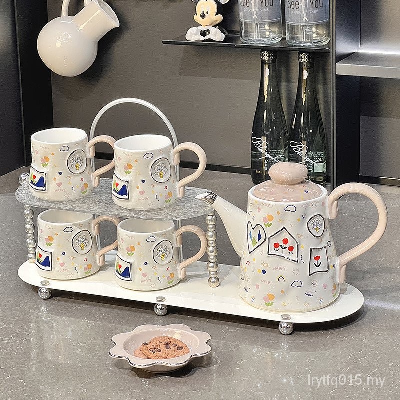 Light Luxury Teapot Teacup Set 2024 New Style High-End Afternoon Tea ...