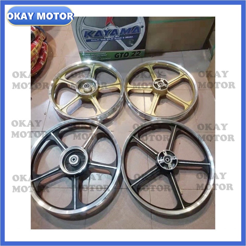 sport rim 1.40/1.60x17 suzuki RGS rg sport rg-110 rgv 120 rg110 5 leg 5 ...