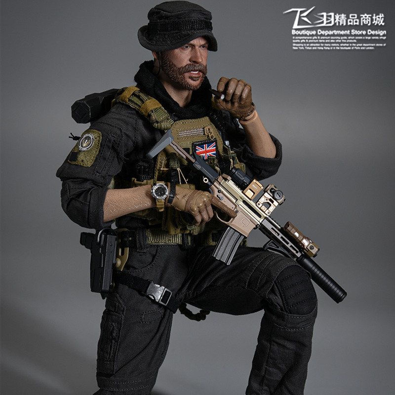 Easy & Simple GA1008 Modern War Captain Plus 1/6 Soldier Model | Shopee Malaysia