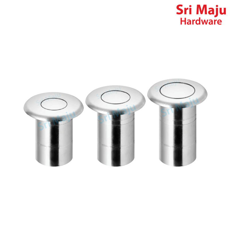 MAJU SS Dust Socket Dust Prevent Excluding Floor Socket for Door Flush ...