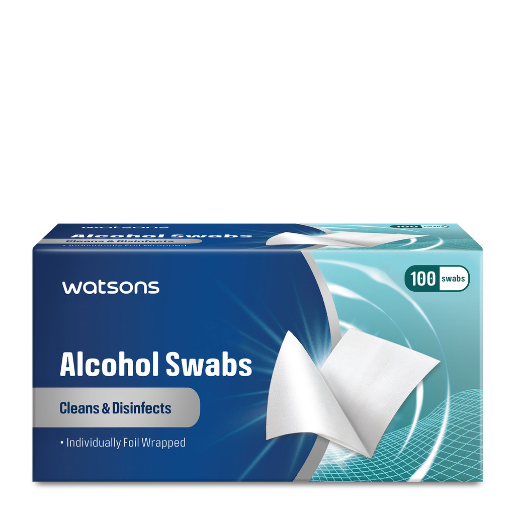WATSONS ALCOHOL SWAB 100S | Shopee Malaysia