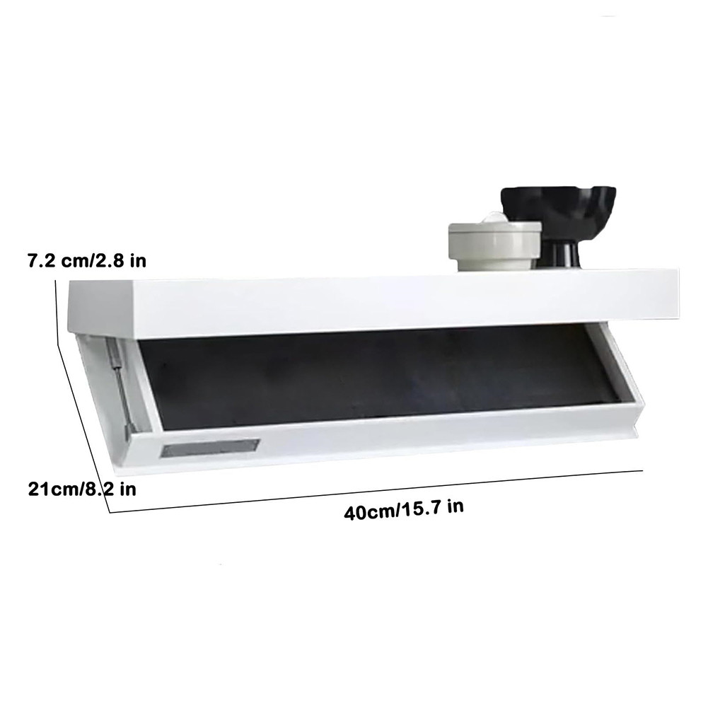 Wooden Magic Flap Shelf with Secret Compartment Concealed Floating ...