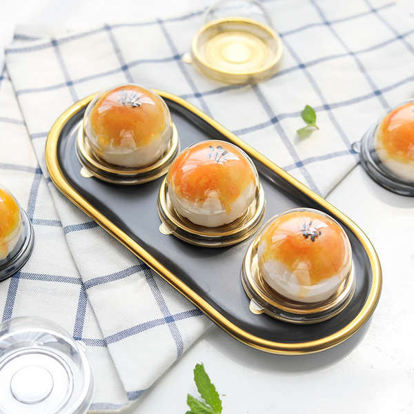 月饼礼盒 mooncake box 月餅 包裝盒 Egg Yolk Crisp Packaging Box Single Packaging ...