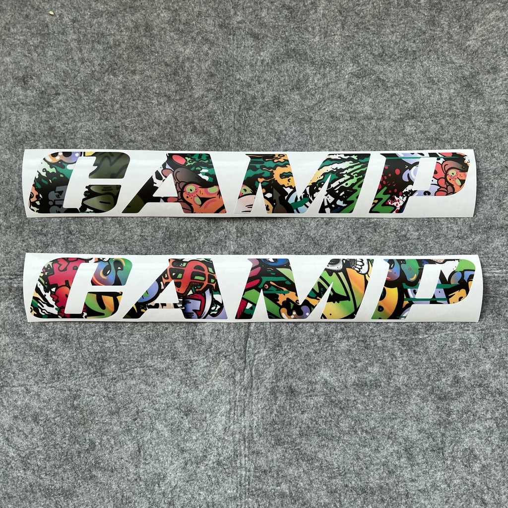 Camp CAMP Bicycle Road Bike Side Label Cover logo Color Change DIY ...
