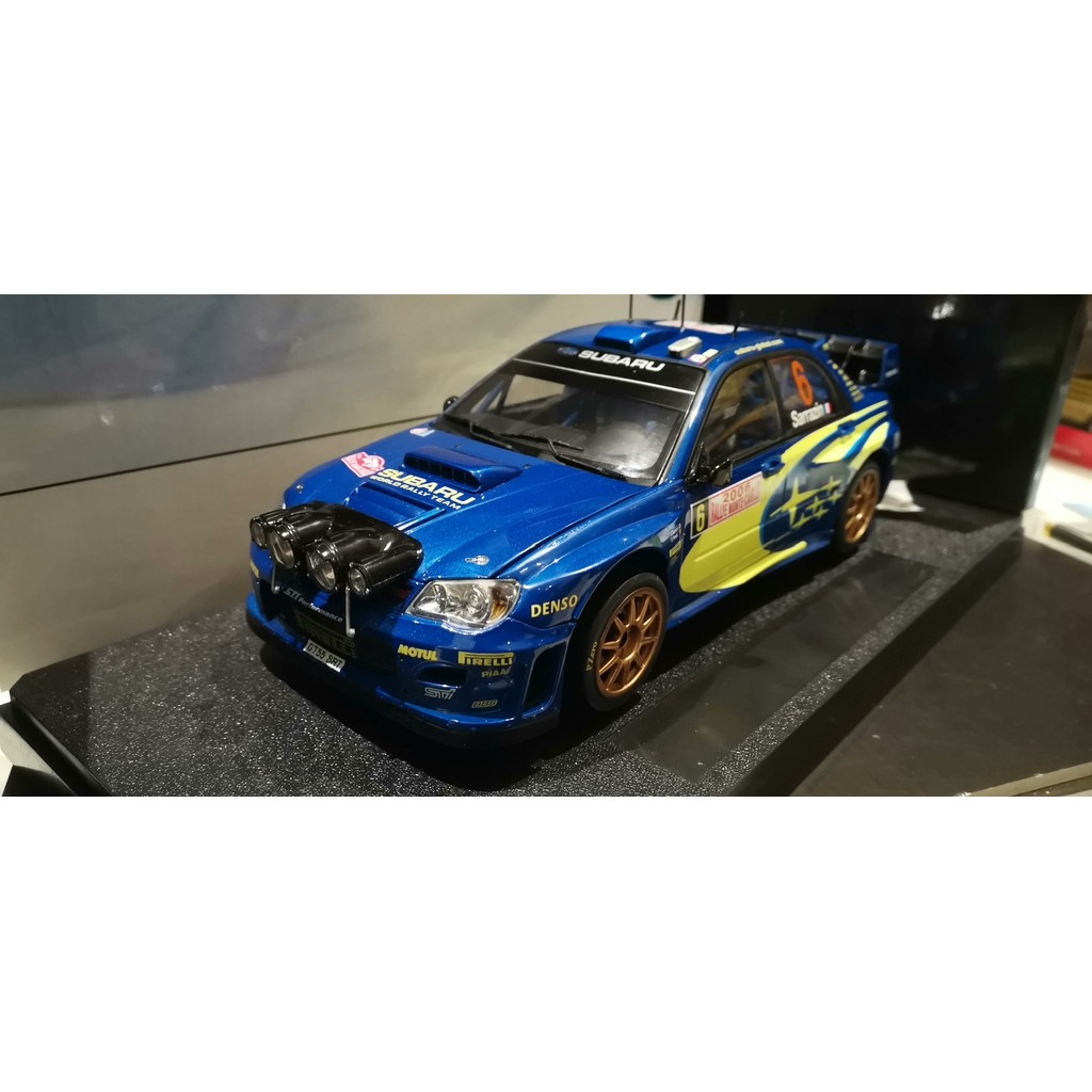1/18 Sun star Sun star Subaru Wing Leopard 9th Generation WRC Night ...