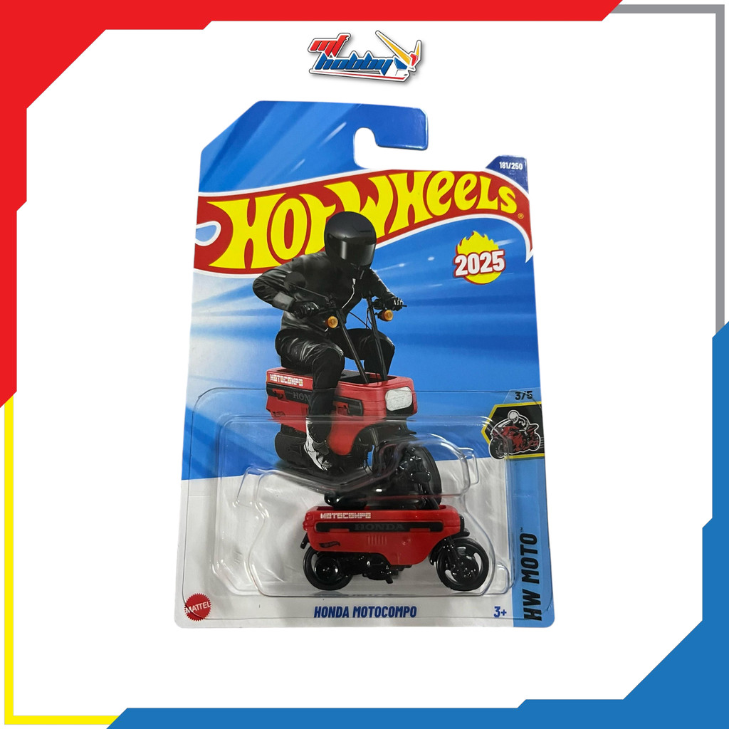 Hot Wheels Honda Motocompo (Red) | Shopee Malaysia