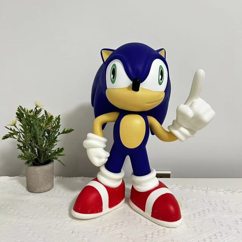 Sonic Sonic Anime Figure Super Sonic Mouse Large Super Sonic Doll ...