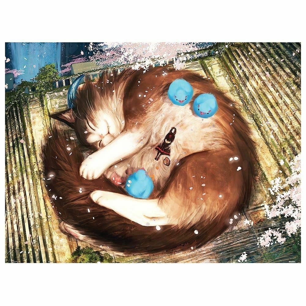 Pintoo(2D Puzzle_1200PCS) - Monokubo - Springtime Nap | Shopee Malaysia