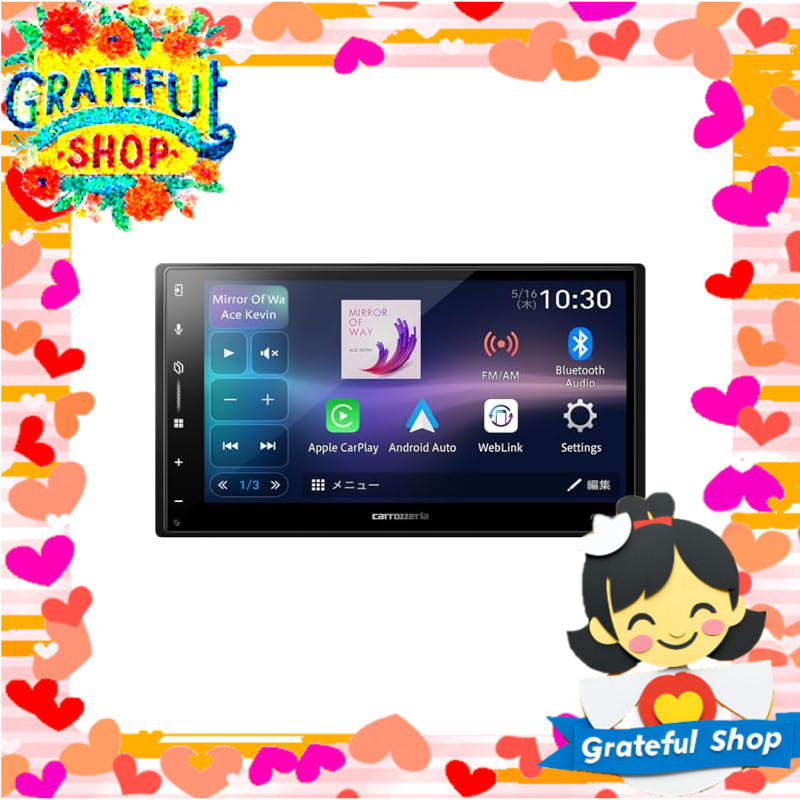 [authentic product] Pioneer Display Audio DMH-SZ500 6.8-inch Wireless ...