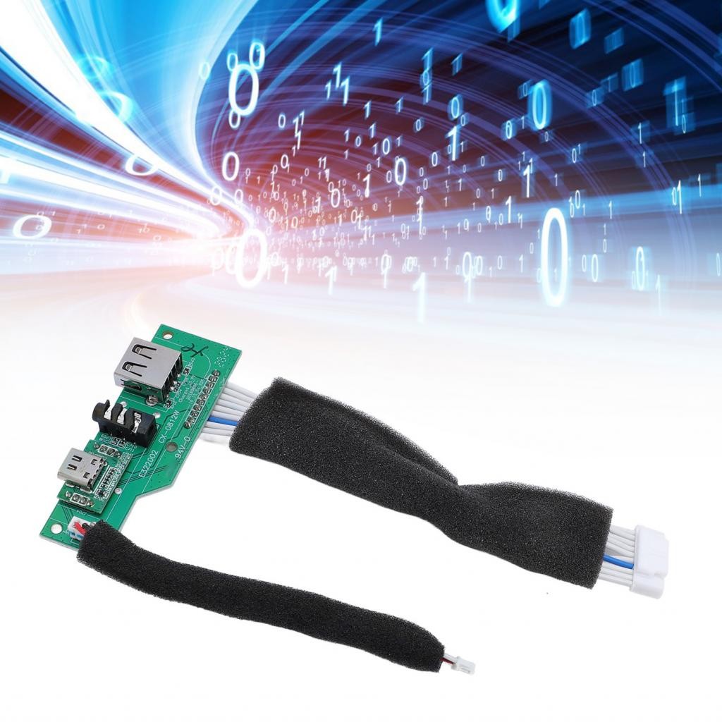 Apill Speaker Charging Port Board Power Supply Connector with 3.5mm ...