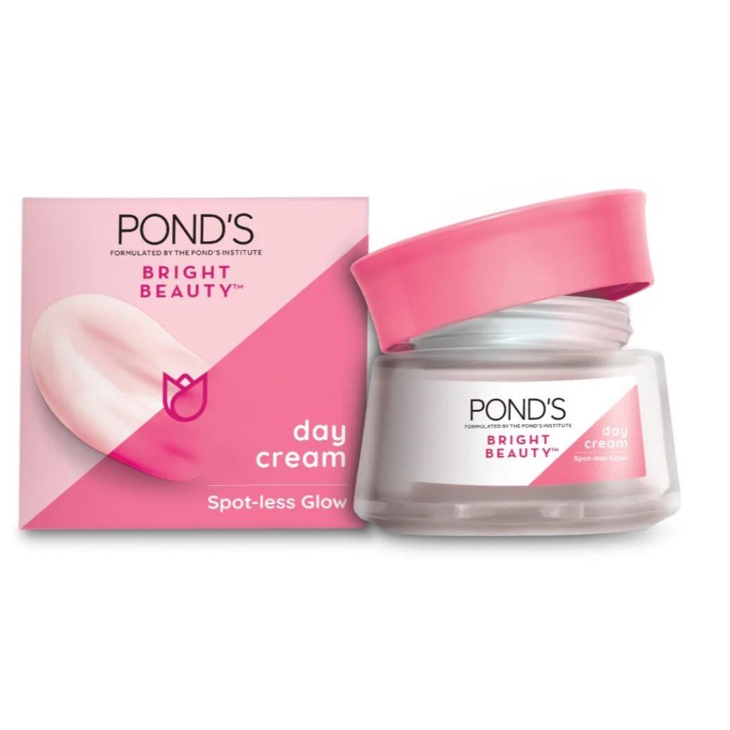 Ponds Bright Beauty SpotLess Glow Day Cream 50g | Shopee Malaysia