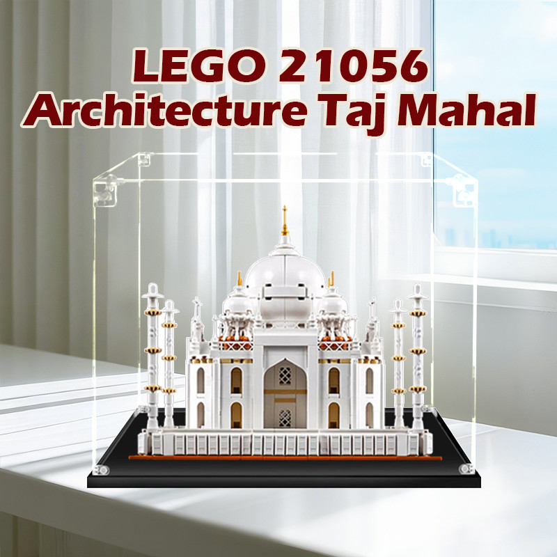 Lego Transparent Acrylic Display Box For Lego 21056 Taj Mahal Popmart ...