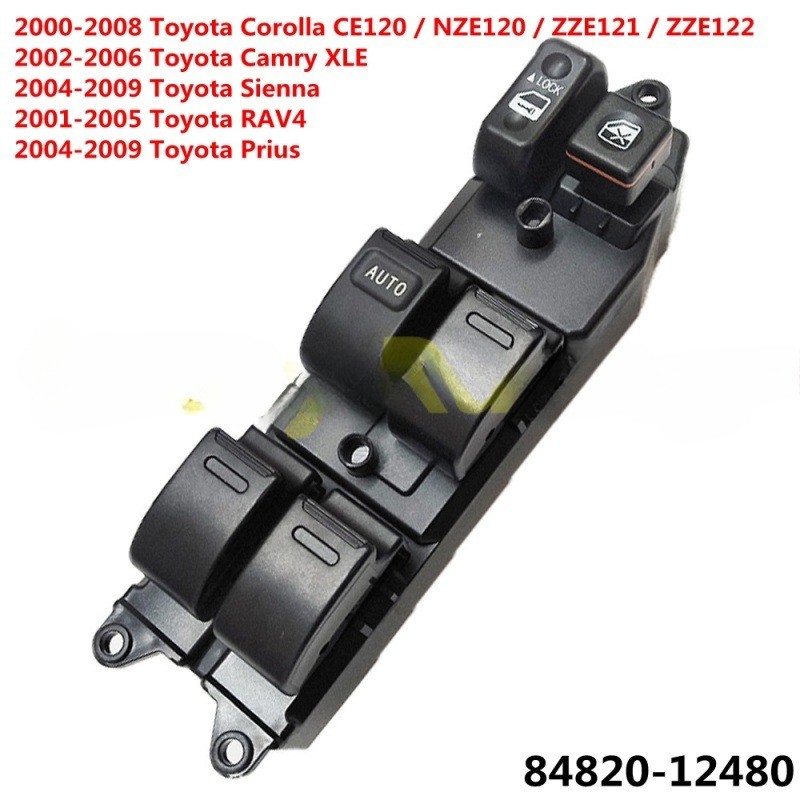 18PINS Front Left Electric Power Window Switch Master Main Window ...