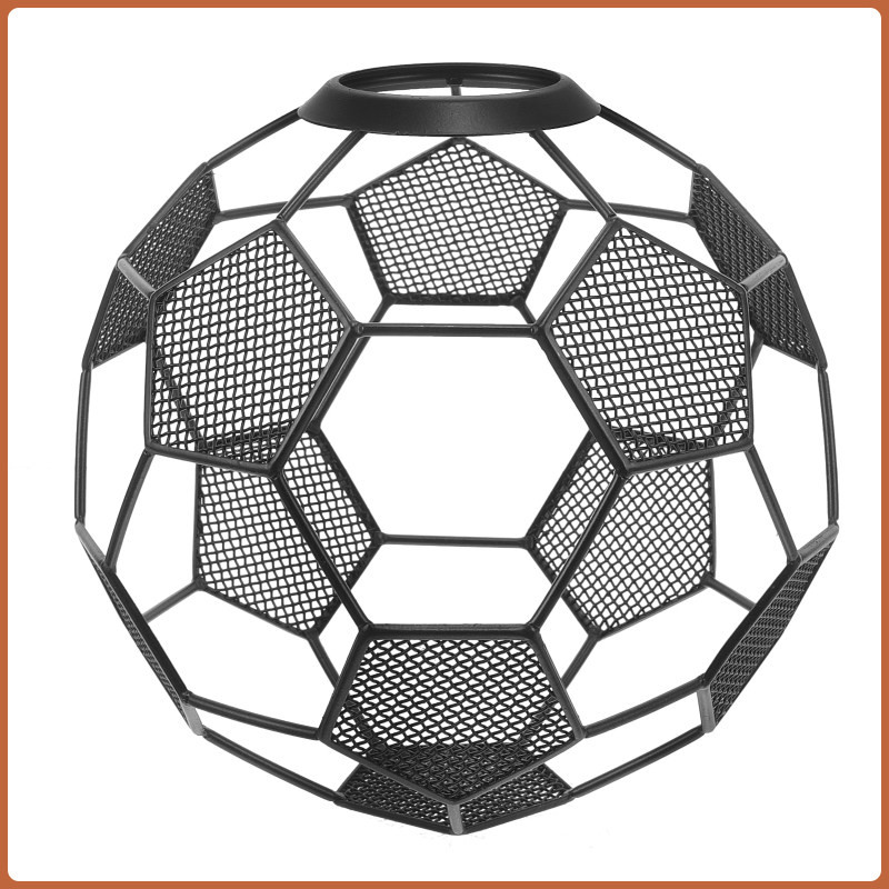Football Lighting Soccer Poster Lamp Cover Pendant Decor Metal Shade ...