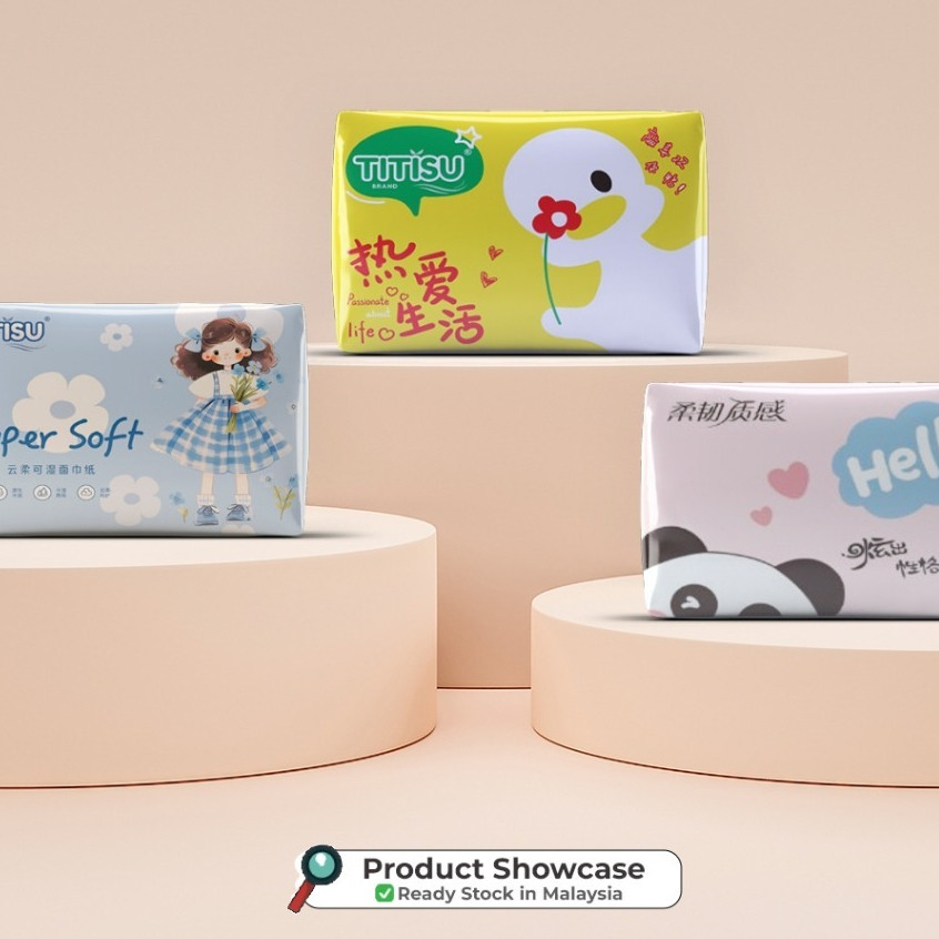 Kids Adult Cleaning Tissue 300pcs x 60 Pack [Per Carton] BEEB Bamboo ...