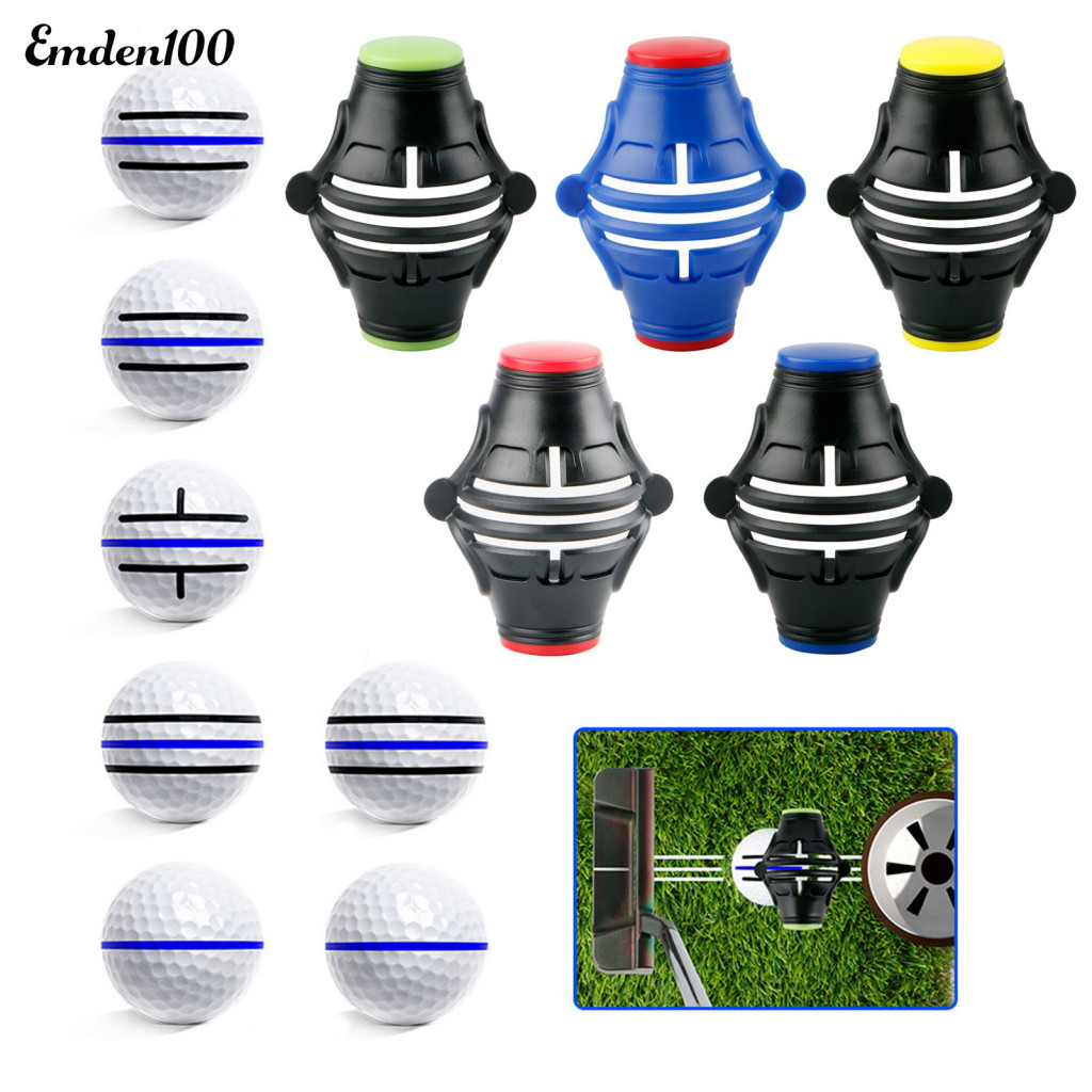Golf Accessories Golf Ball Marking Tool 360-degree Rotatable Golf Ball ...