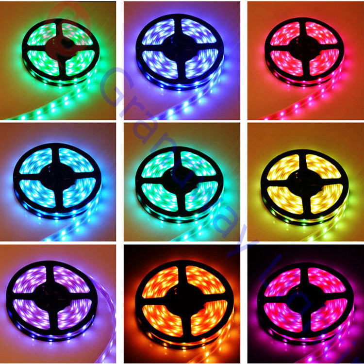 [12V 2835 RGB SMD LED STRIP] 5 meter LED Strip Light Non Weather Proof ...