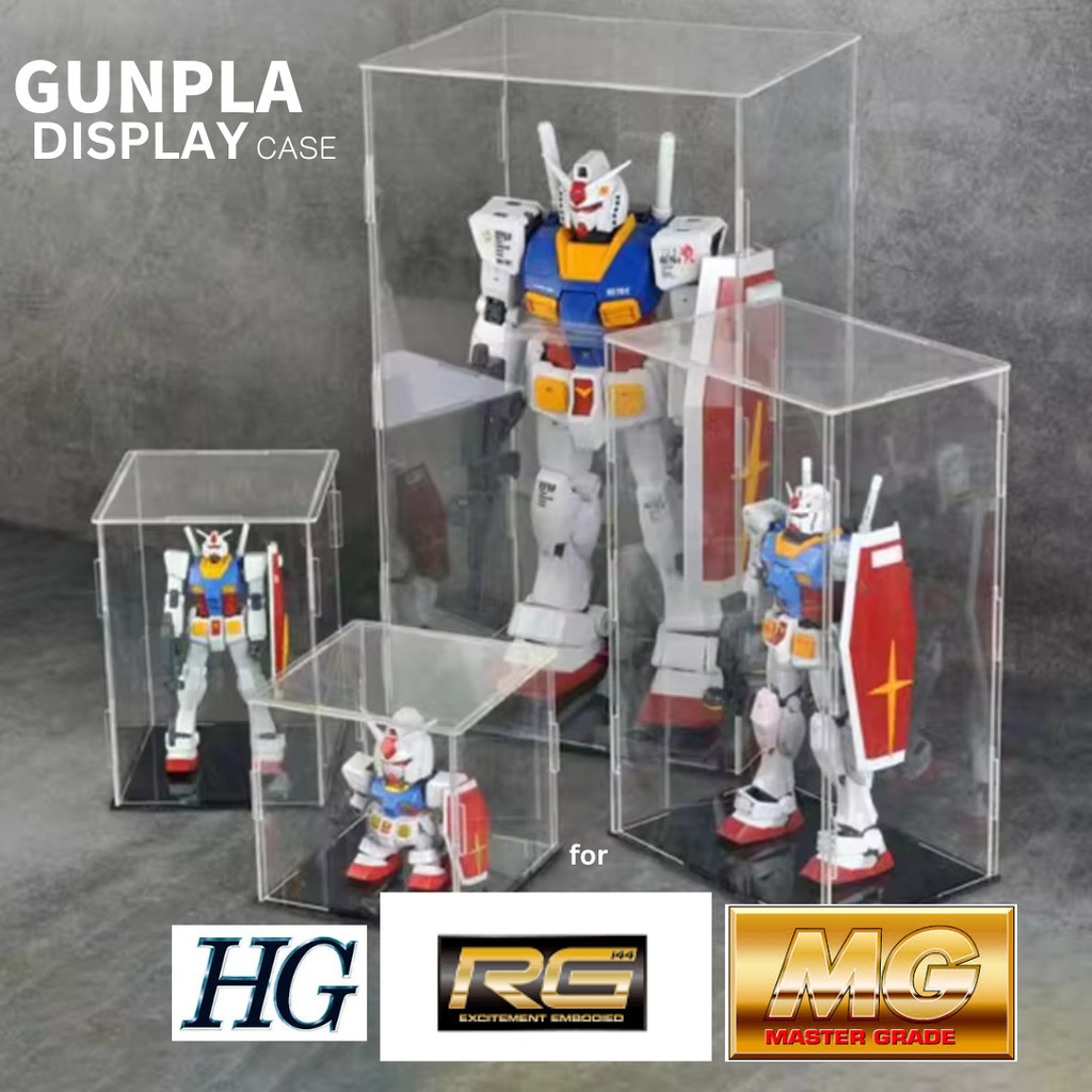 SD/HG/RG/MG DISPLAY CASE FOR GUNDAM | Shopee Malaysia