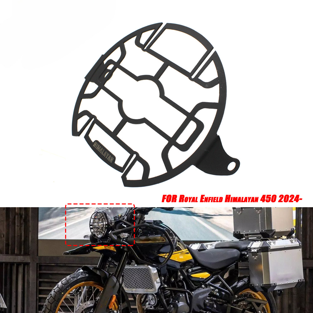Headlight Guard For Royal Enfield Himalayan 450 2024- Himalayan450 ...
