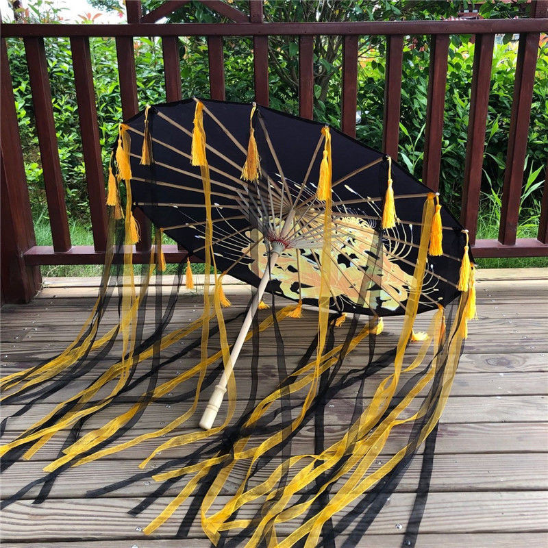 Ancient Hanfu Oil Paper Umbrella Photography Walking Props Umbrella ...
