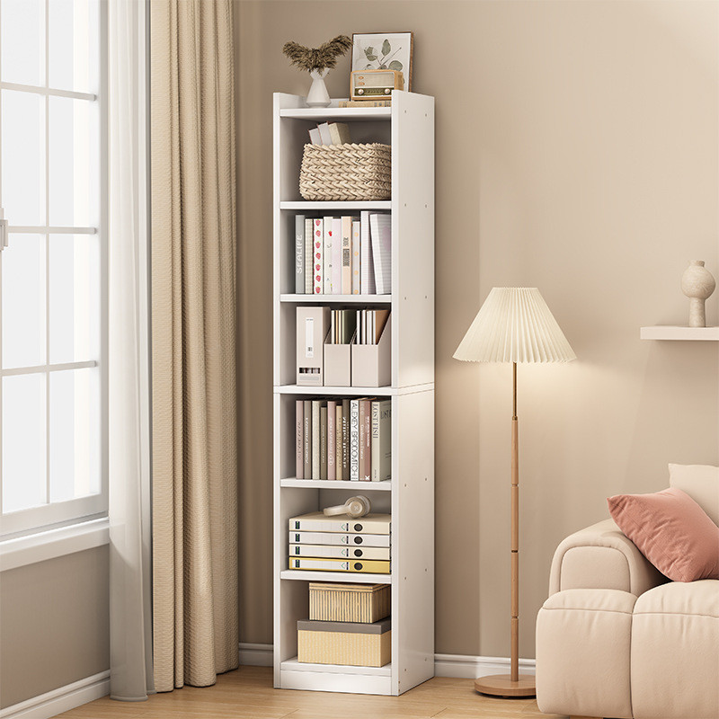 Rak buku tahan debu, celah dinding, kabinet sempit, rak buku isi rumah ...