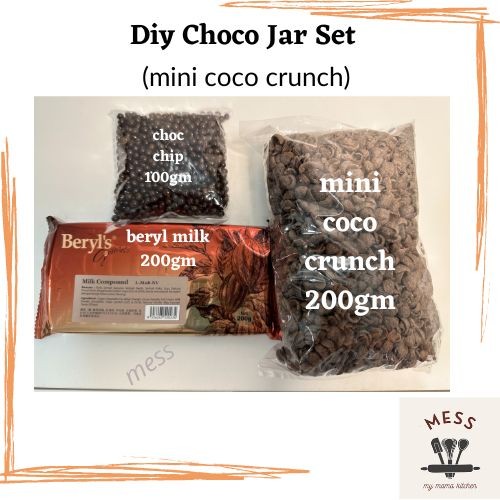 Diy Choco Jar (mini coco crunch) set / Choco Jar Set | Shopee Malaysia
