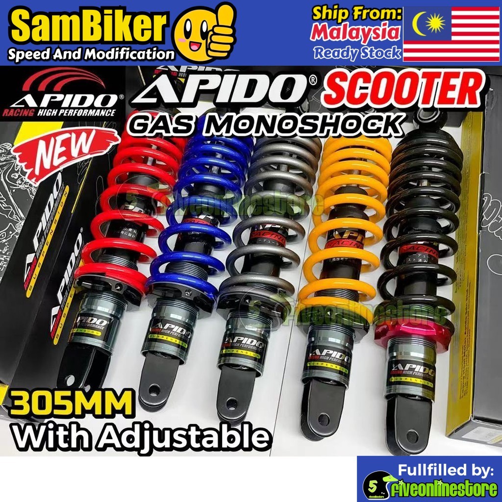 APIDO Yamaha EGO EGOS EGO LC S Solariz Avantiz Gas Monoshock Scooter ...