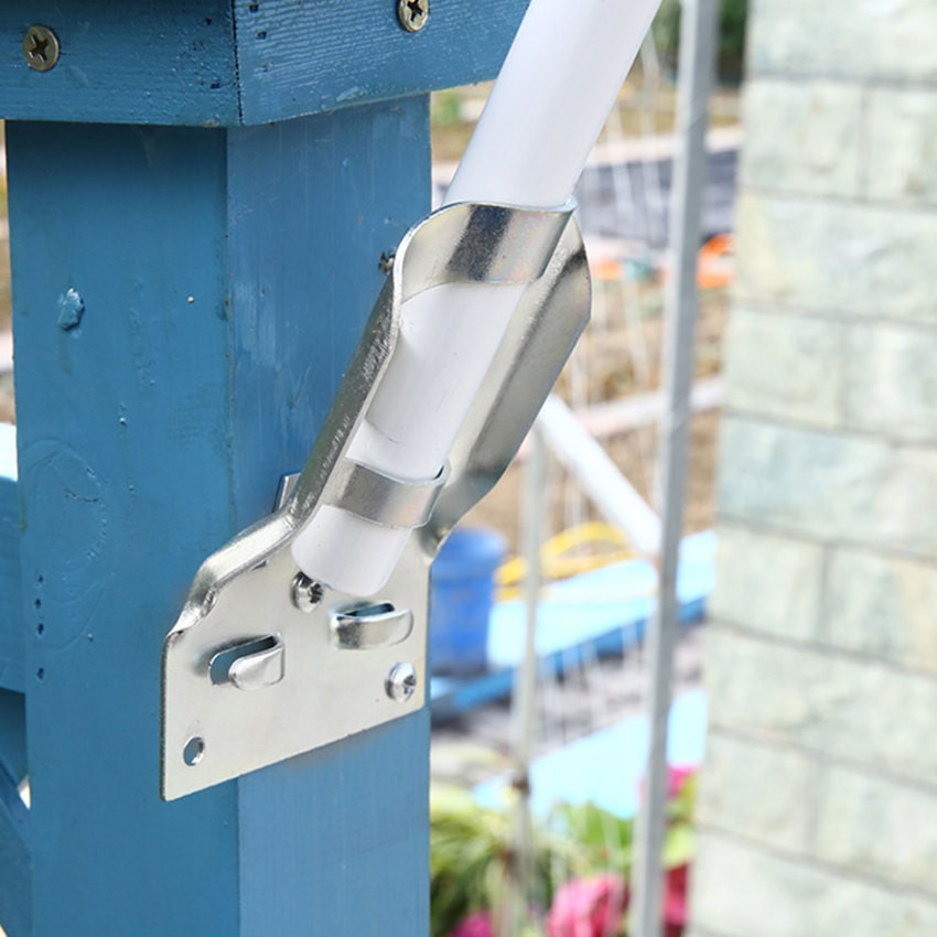 1pcs Stainless Steel Flag Pole Holder Wall Mount Flagpole Windsock ...