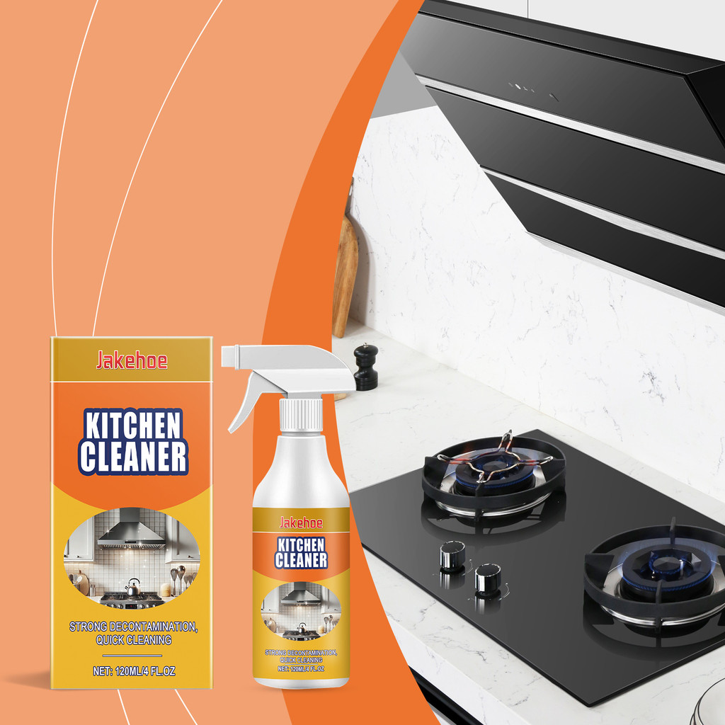 120ml Jakehoe Kitchen Grease Cleaner Kitchen Hood Cooktop Grease ...