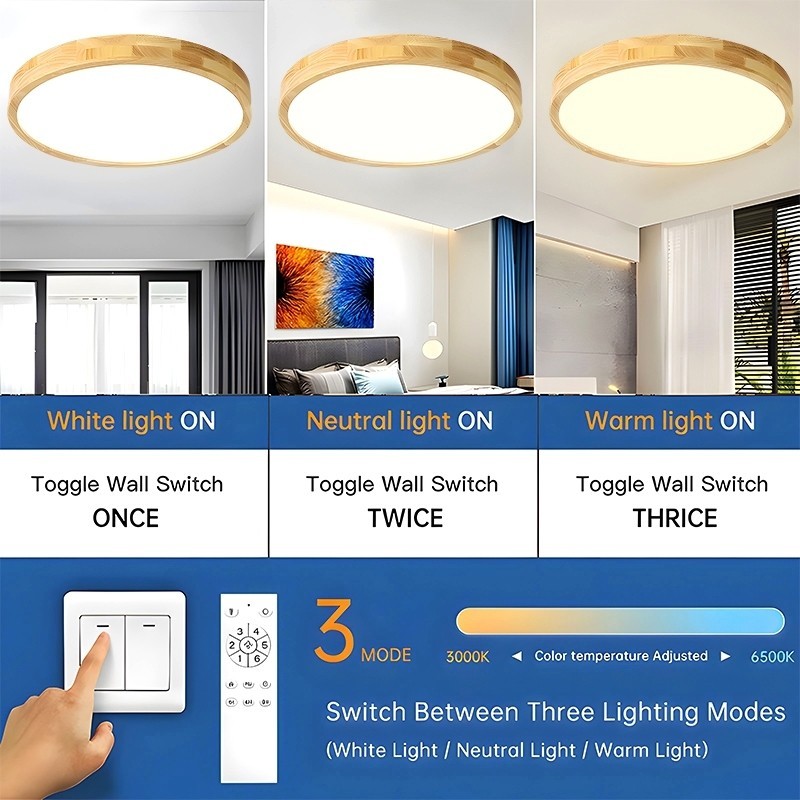 【10-years warranty】Led Ceiling Light Modern Lampu Siling Ruang Tamu ...