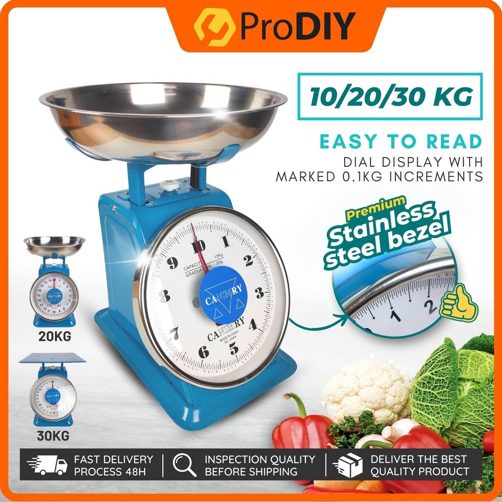 MY10Kg / 20Kg / 30Kg Spring Balance Weighing Mechanical Scale Pasar ...