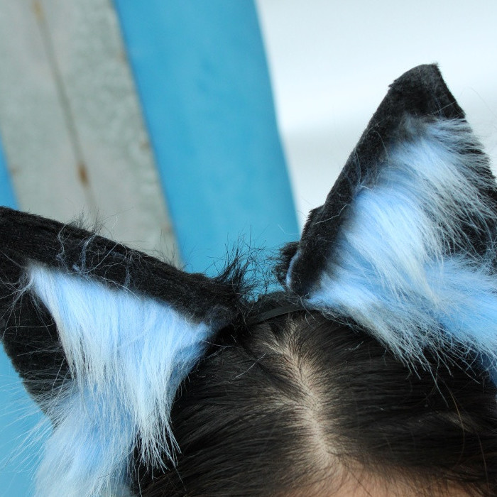Cat Ear cosplay Wolf Ear Headdress Wolf Tail Wolf Series Boyfriend ...