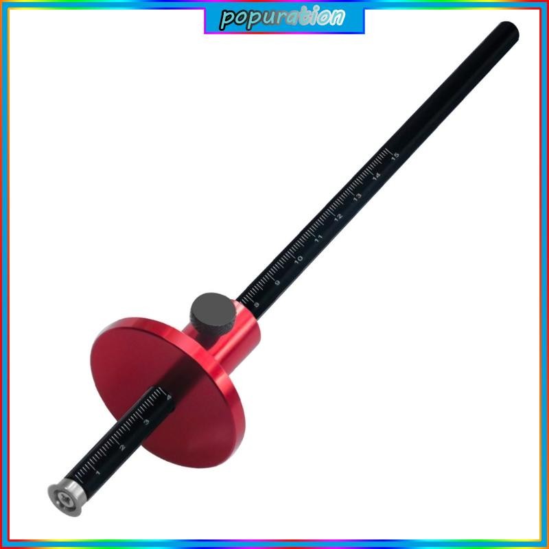 POP Scoring Ruler Aluminum Line Drawing Marking Gauge Measuring for ...