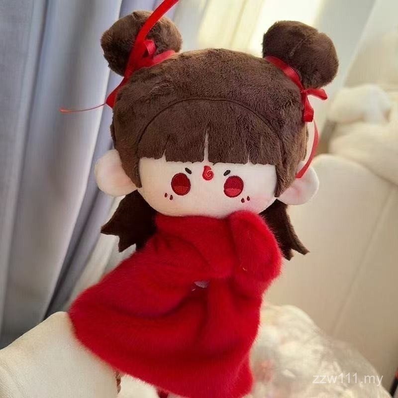 Sg Cute Little Nezha Hand Puppet Ao Bing Doll Plush Toy Ragdoll ...