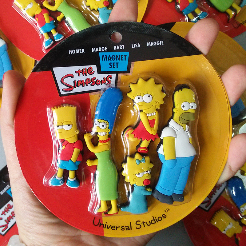 【Shipment within 24 hours‌】 Simpson Family Cute Fridge Magnet Cartoon ...