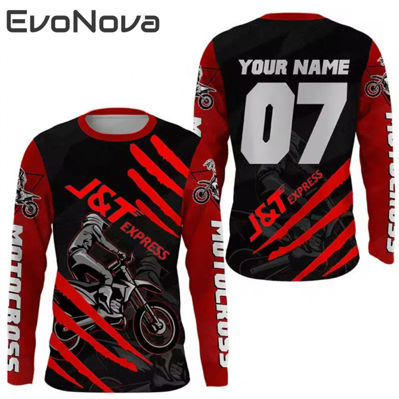 J&T Express JNT Long Sleeve T-Shirt for Delivery Workers Breathable ...