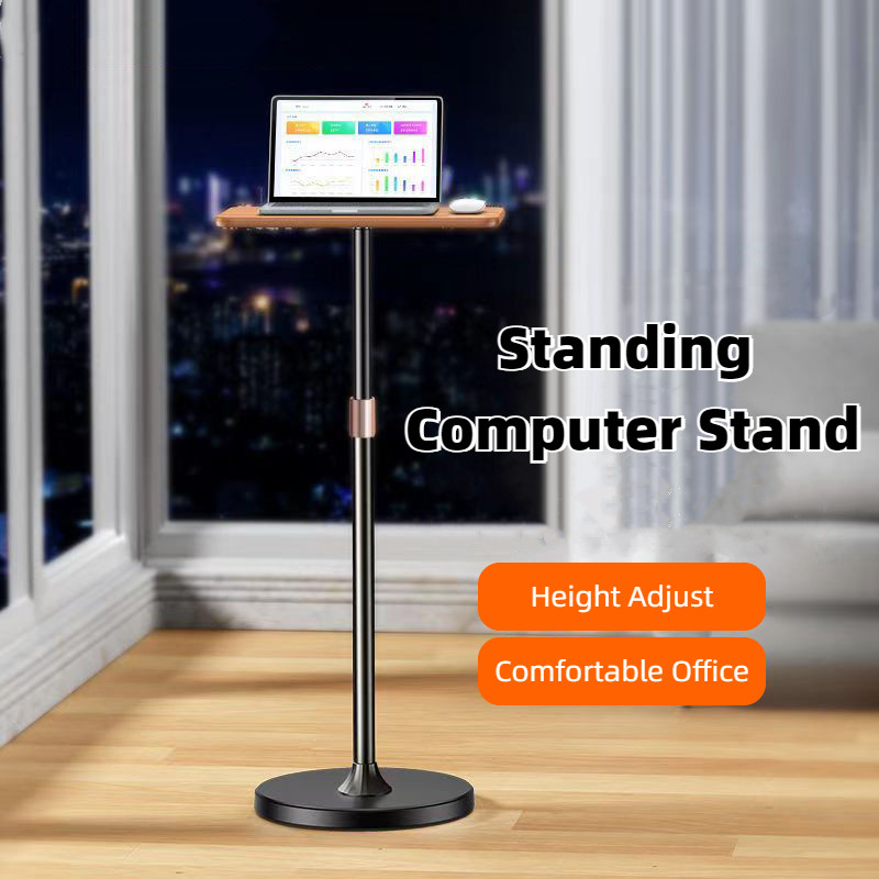 Elevating Table Vertical Stand Computer Desk Elevated Floor Standing ...